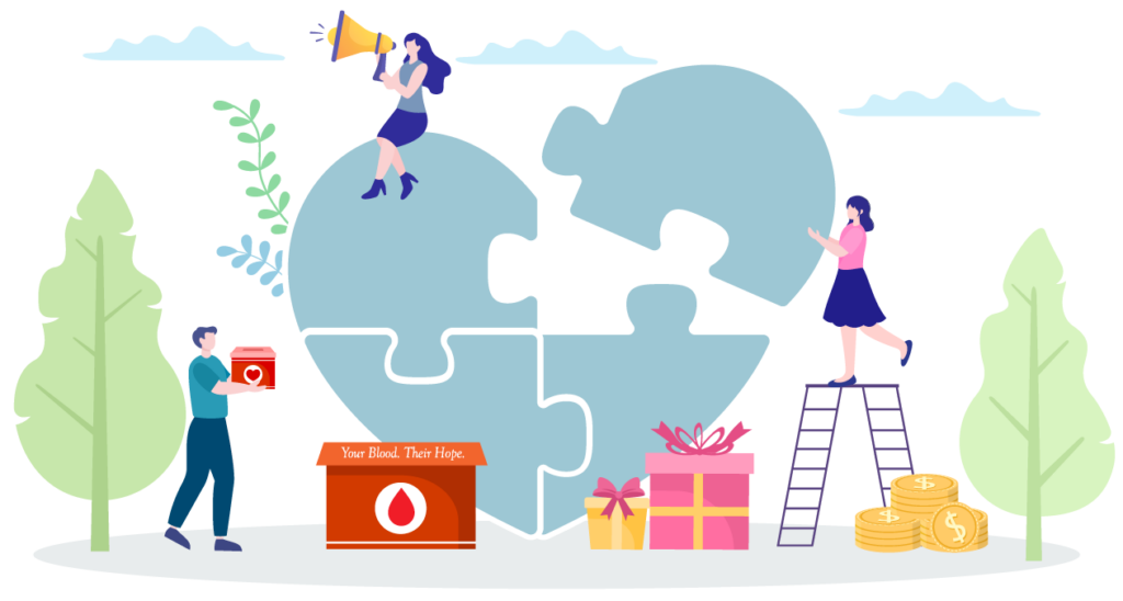 Recognizing Financial Supporters - Miller Keystone Blood Center